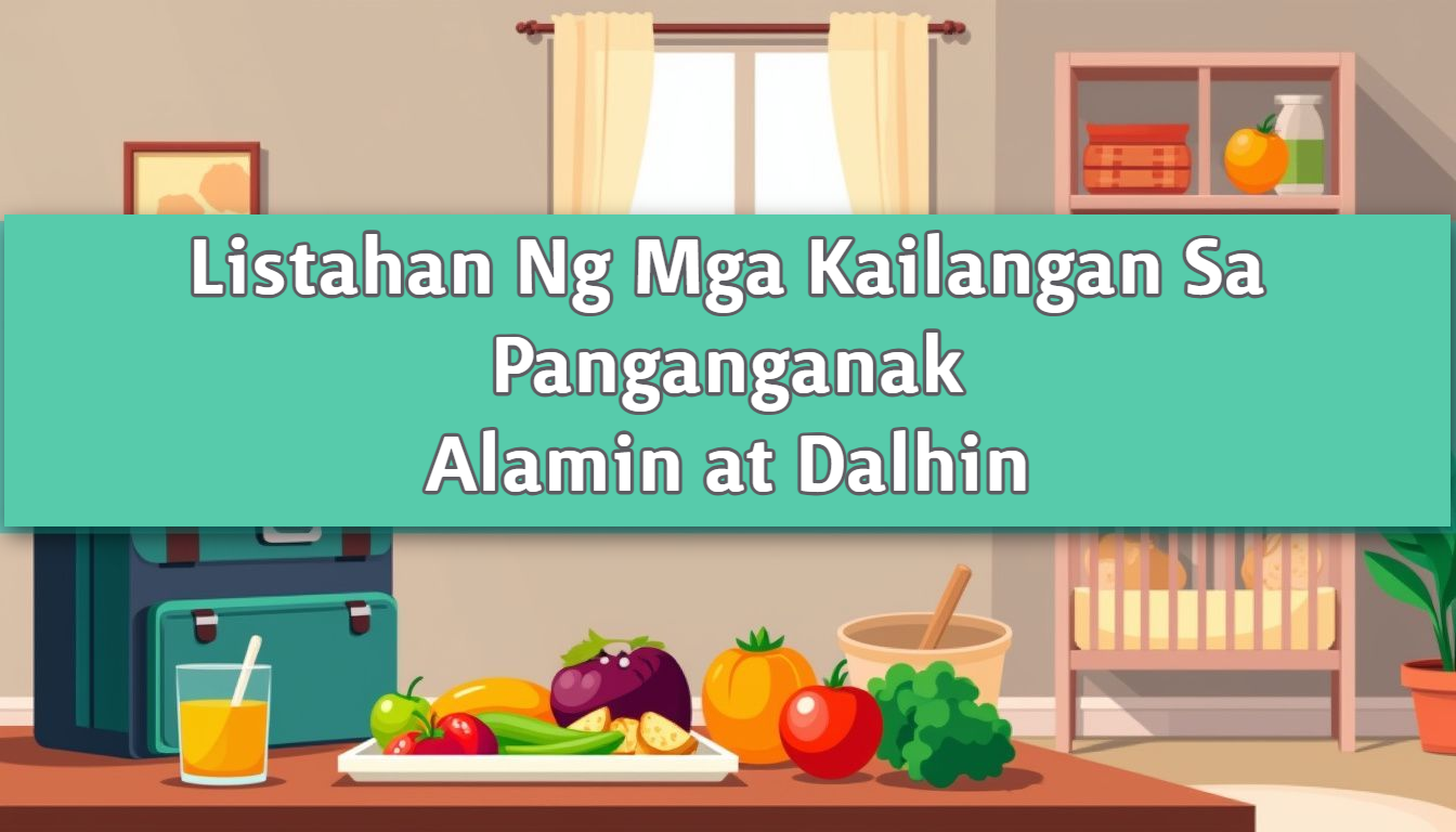 Listahan Ng Mga Kailangan Sa Panganganak: Alamin at Dalhin Listahan Ng Mga Kailangan Sa Panganganak: Alamin at Dalhin